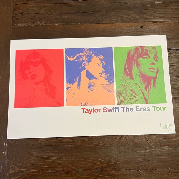 Art | Taylor Swift Eras Tour Vip Poster | Poshmark